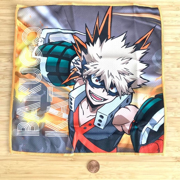 Other | Rare Official My Hero Academia Bakugo Cloth | Poshmark